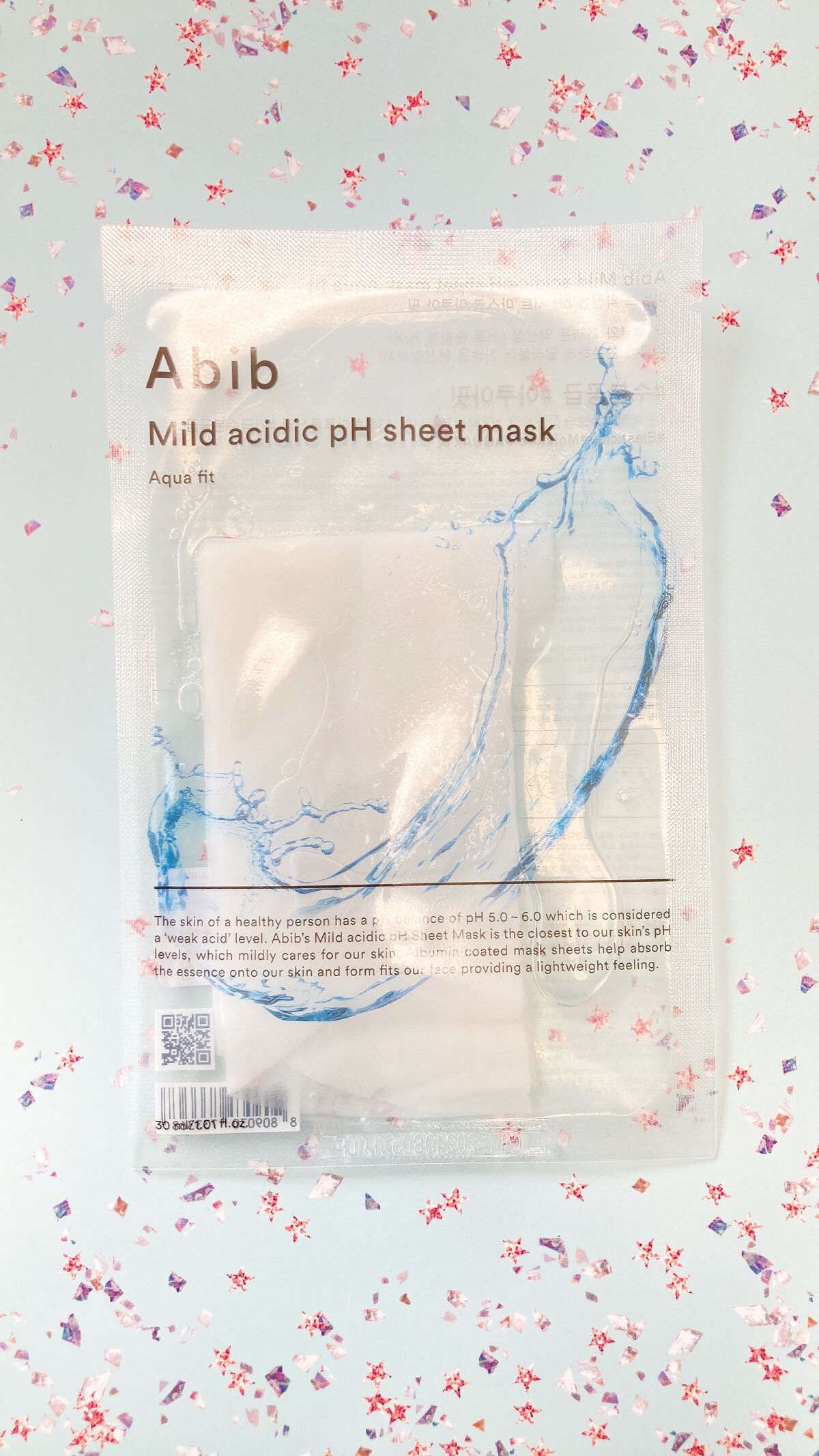 弱酸性phシートマスク アクアフィット|abib の口コミ 乾燥肌におすすめのシートマスク・パック! Abib Abib 弱酸性ph