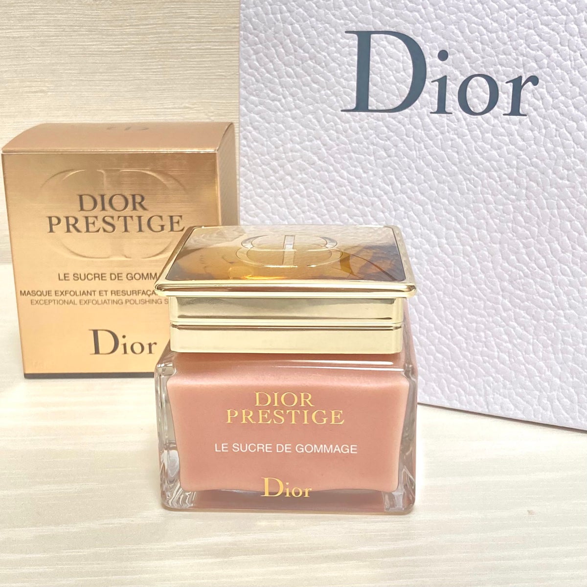 プレステージ ル ゴマージュ|diorの使い方を徹底解説 またしても友達からのプレゼント🎁🥺 By ルオ💄コスメコンシェルジュ混合肌