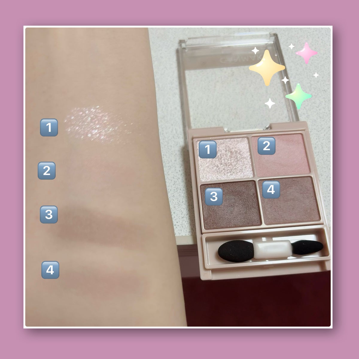 シルキースフレアイズ(マットタイプ)|キャンメイクの口コミ 実際につけてみると目で見た色とは良い意味 By テディベア脂性肌30代前半