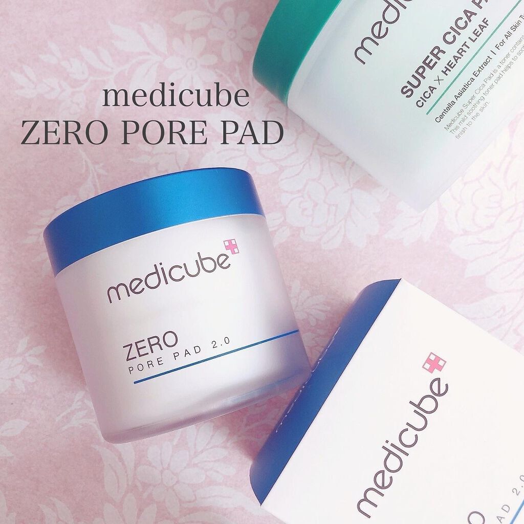 ゼロ毛穴パッド20|medicubeの使い方を徹底解説 メディキューブ ゼロ Po パッドを使ってみました。 By ねここ乾燥肌