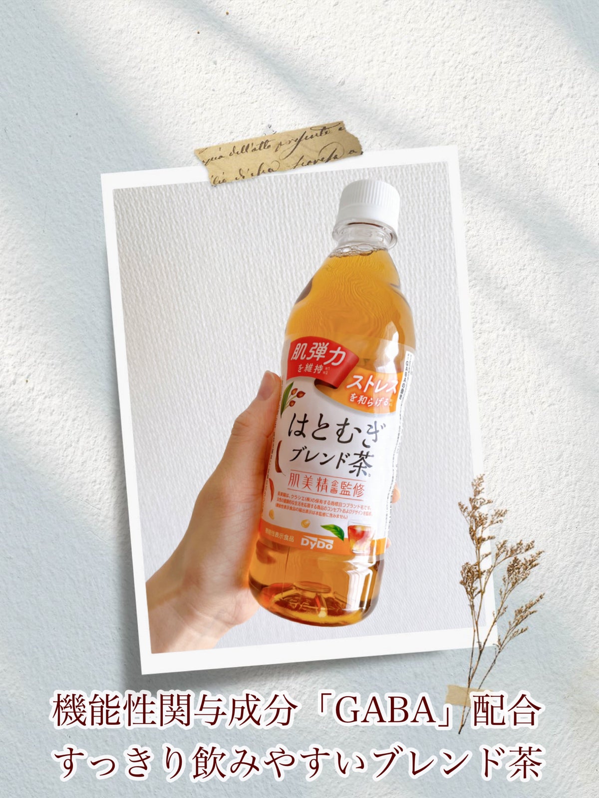 肌美精監修 はとむぎブレンド茶|ダイドードリンコの口コミ 基礎化粧品ブランド肌美精ブランドが企画監修🤎 By さめ🦈混合肌 Lips