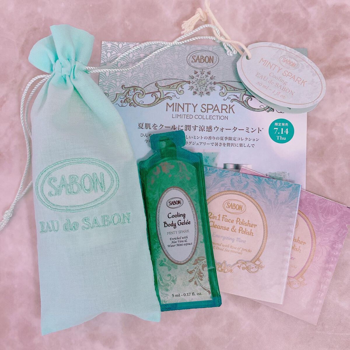 【限定香水レディース】オー ドゥ サボン 30ml|sabonの口コミ 夏季限定コレクション💓 Sabon By うさこ普通肌