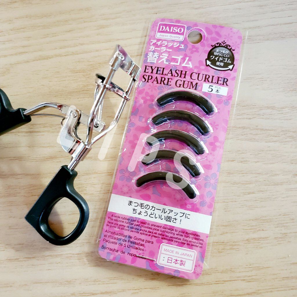 Daiso・チュチュハナビ のメイクアップグッズを使った口コミ Daisoのアイラッシュカーラーと替えのゴム By 00rose00混合肌