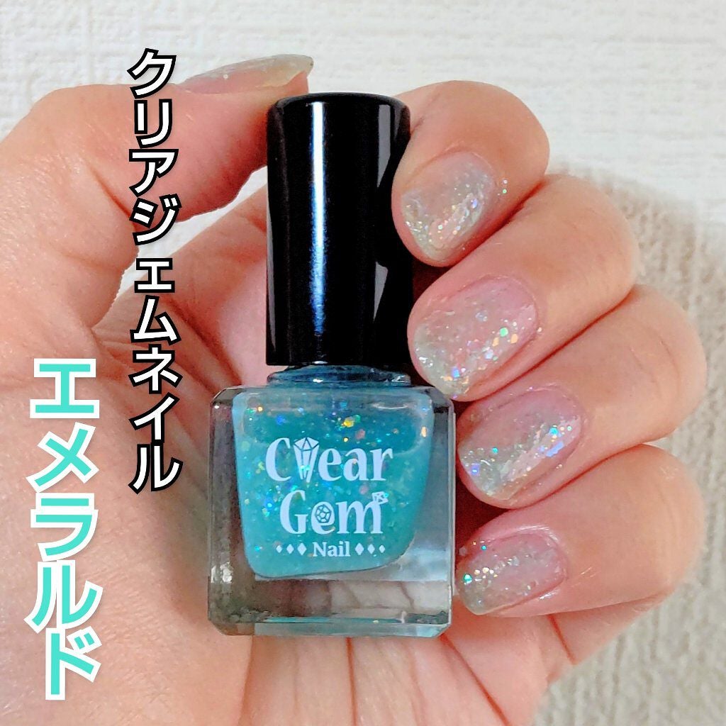 クリアジェムネイル|セリアの口コミ 超優秀!100均で買えるおすすめマニキュア! セリア 【クリアジェムネイル】 By ゆずぽん混合肌