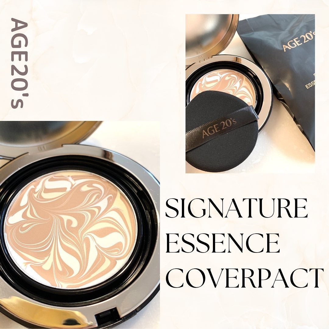 Signature Essence Cover Pact |age20sの口コミ エイジングケアにおすすめのクリーム・エマルジョン