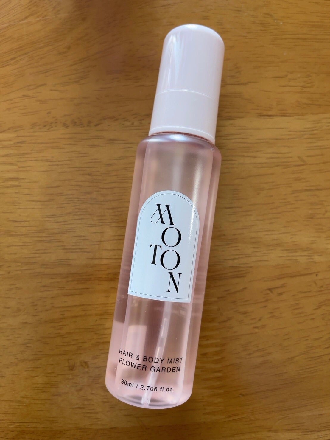 Moton ヘアandボディミスト フラワーガーデン|motonの口コミ Moton ヘアボディミスト を、お試ししてみました! By