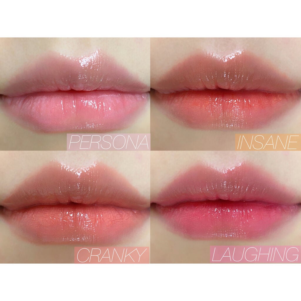 デューイ グロウ リップ ティント|namingの人気色を比較 Naming Dewy Glow Lip Tint 💄 By もち