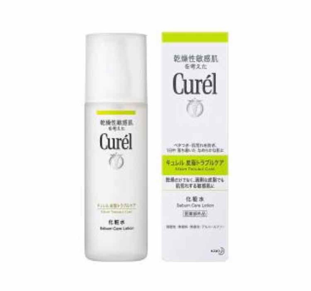 皮脂トラブルケア 化粧水|キュレルの効果に関する口コミ「《皮脂トラブルケア》に惹かれて試供品で試してみようと思い買ってみました!私の肌質は