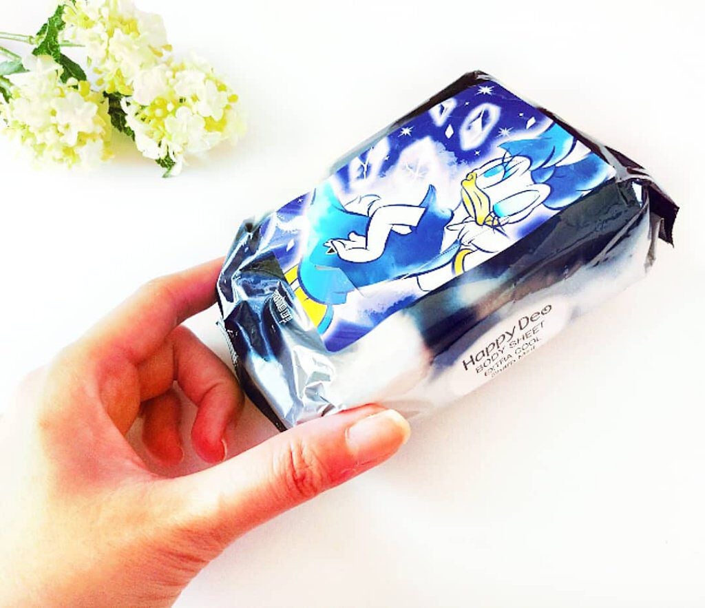 ハッピーデオ ボディシート 極氷冷アイスダウン シャープミント|マンダムの口コミ 購入品です♡ 職場が暑すぎて、 By ゆー♡フォロバし