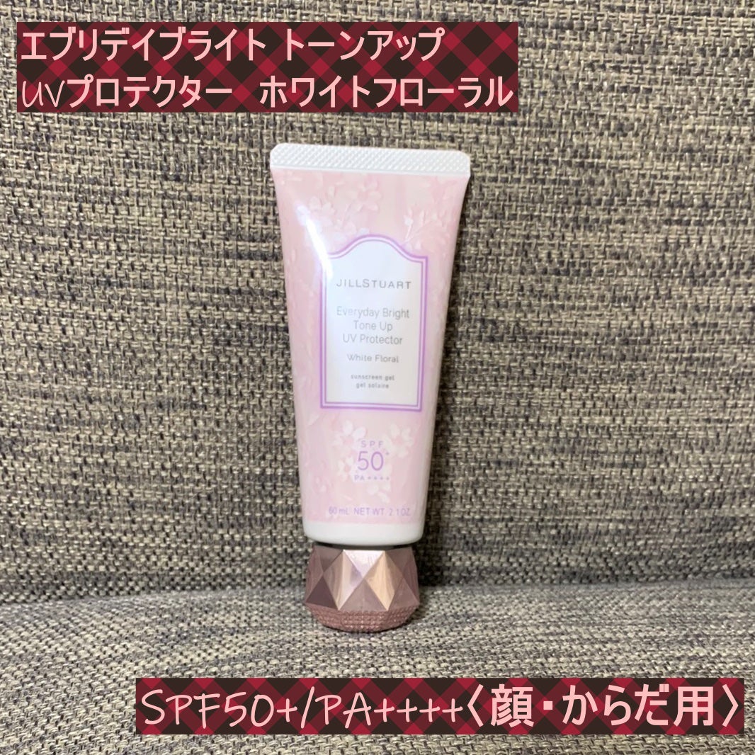 Jill Stuartの日焼け止め・uvケア エブリデイブライト トーンアップ Uvプロテクター ホワイトフローラル他、1商品を使った口コミ