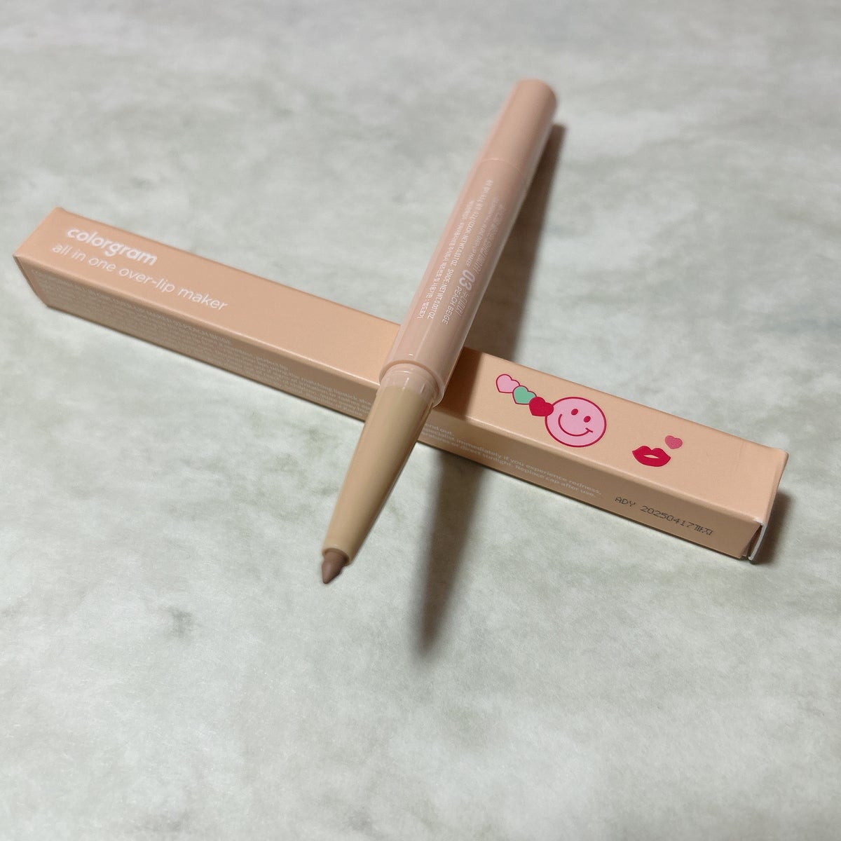 【2023年夏新作リップライナー】オールインワンオーバーリップメーカー|colorgramは落ちないのか?色持ちに関する口コミ ⭐️メガ割