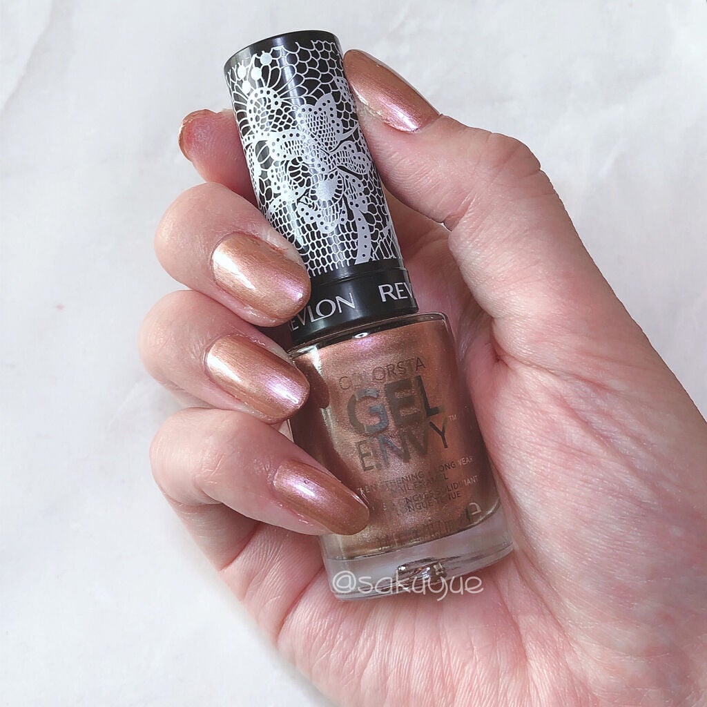 【限定マニキュア】カラーステイ ジェル エンビー ロングウェア ネイル エナメル N|revlonの口コミ 今回は週始めネイルですよ