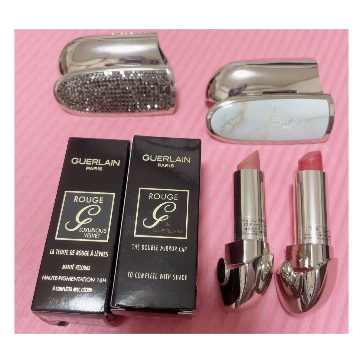 Guerlainの口紅 ルージュ ジェ他、1商品を使った口コミ Guerlainルージュ ジェ ラグジュリ By ️merry ️ 乾燥肌