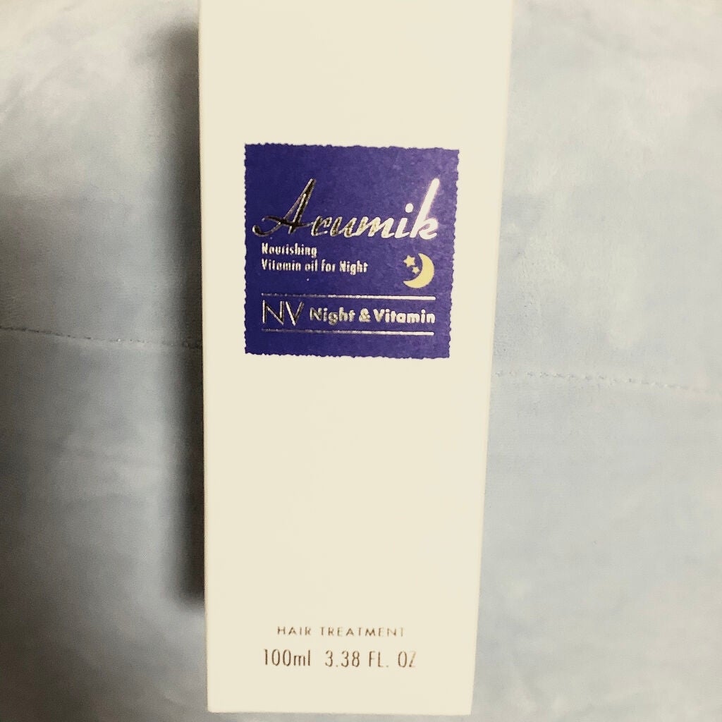 ナイト&ビタミンヘアオイル|arumikの使い方を徹底解説 アルミック ナイト&ビタミンヘアオイル By Kamajii 脂性肌10代