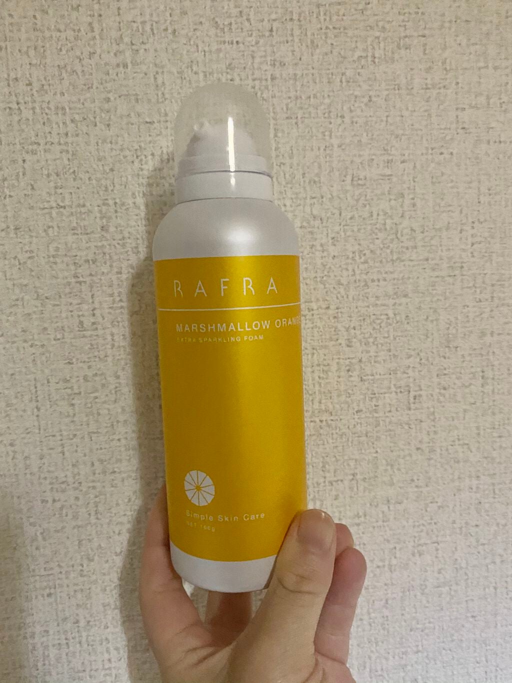 マシュマロオレンジ|rafraの効果に関する口コミ「敏感肌におすすめの泡洗顔!なかなか良い。 きめ細かい泡で、毛穴の汚れを吸着してくれる