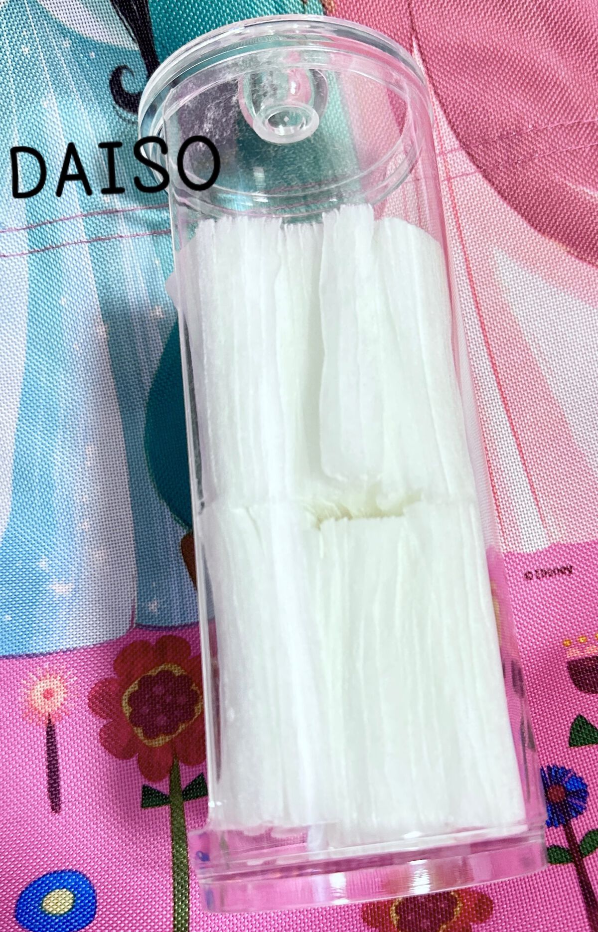 コットン収納ケース|daisoの口コミ 普通にコットン入れたらぐちゃくちゃで汚くなる。 By Akaitomato混合肌30代後半