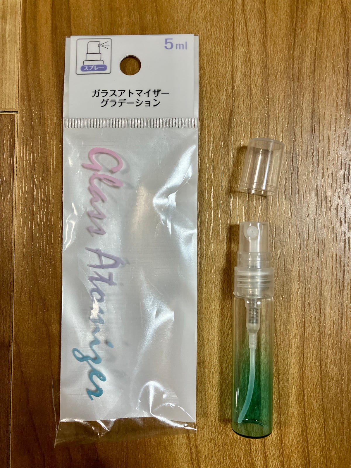ガラスアトマイザー グラデーション|セリア他、1商品を使った口コミ 外泊のための詰替等全てseriaで購入 By 木目アトピー肌