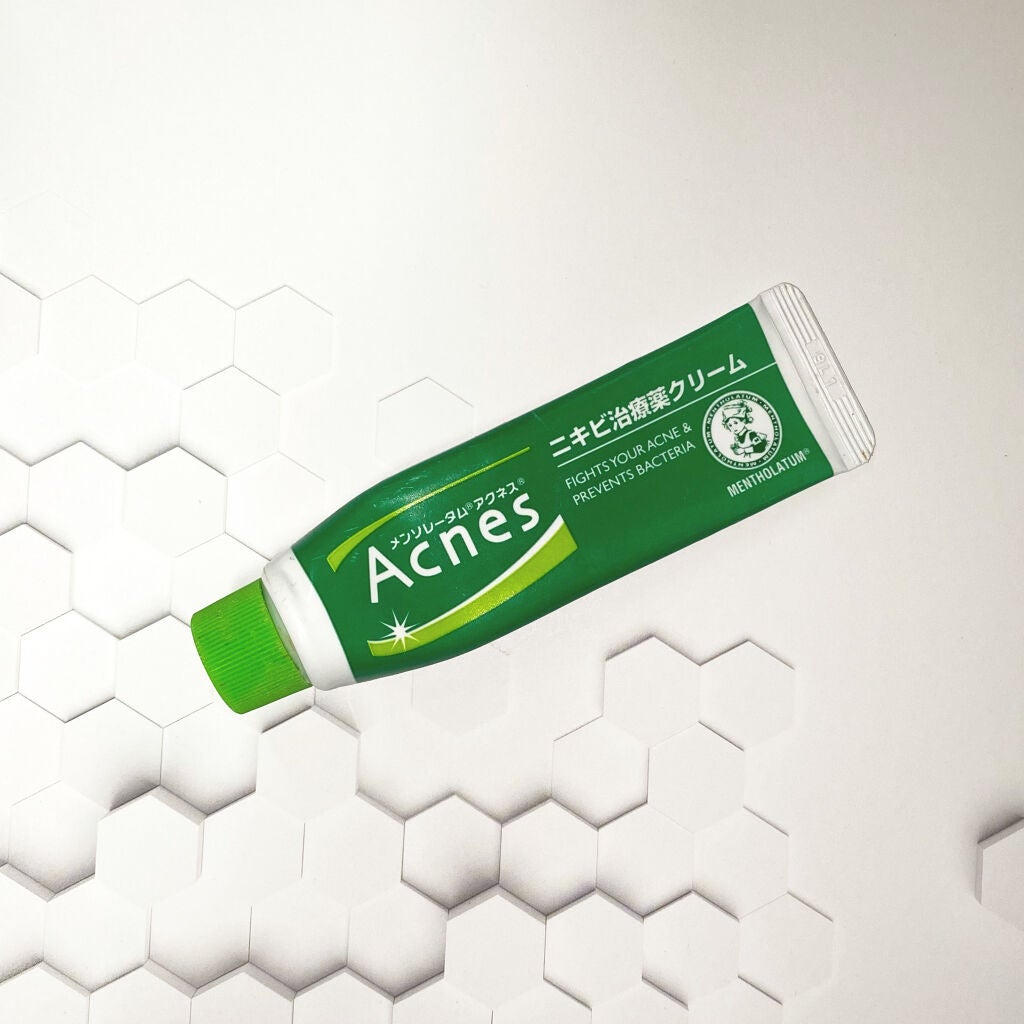 ニキビ治療薬医薬品|メンソレータム アクネスの使い方を徹底解説 痛い赤ニキビに!すぐに治るニキビ治療薬 By 望楓普通肌20代前半