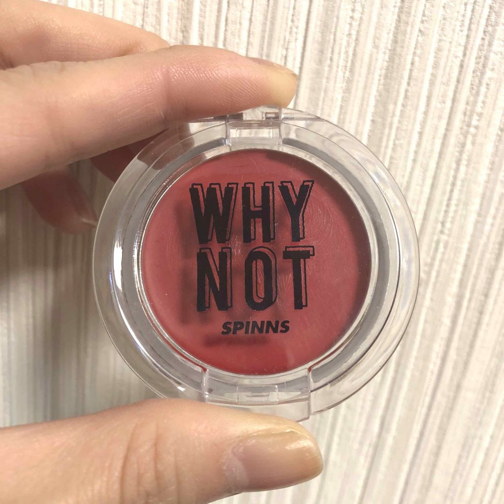 Why Not Spinns クリームチーク りんご|daisoの人気色を比較「超優秀!100均で買えるおすすめジェル・クリームチーク