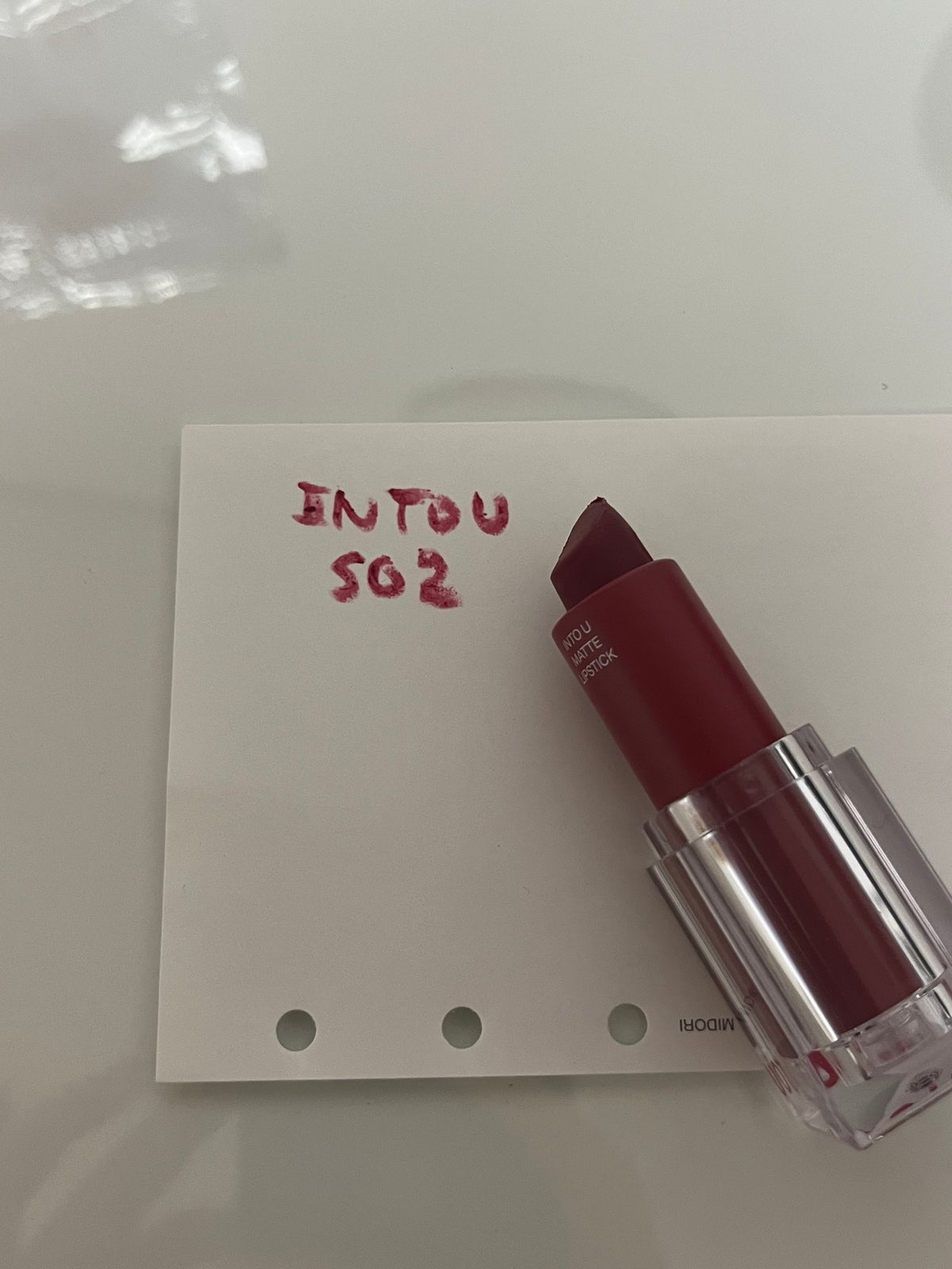 フェザーマットリップスティック|into Uの辛口レビュー 正直、中華コスメなめてました、、 By ハリセンボン普通肌20代前半