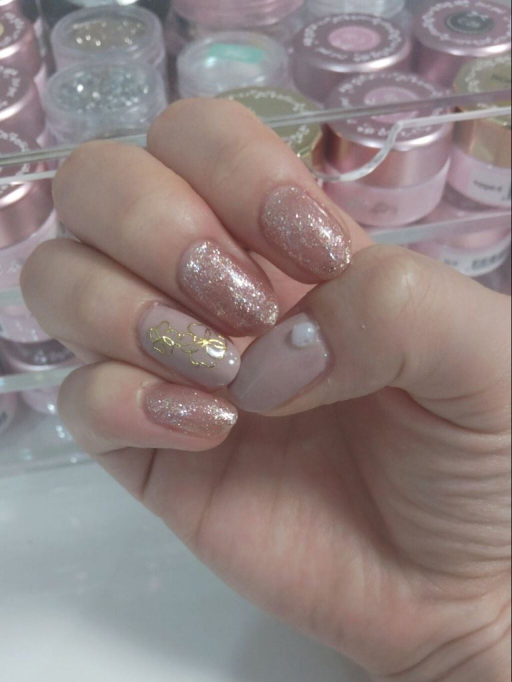 Irogelイロジェル・セリアのマニキュアを使った口コミ 《自己満ネイルメモ》 自分ピンクネイルしすぎでは。笑 By ゆ普通肌20代