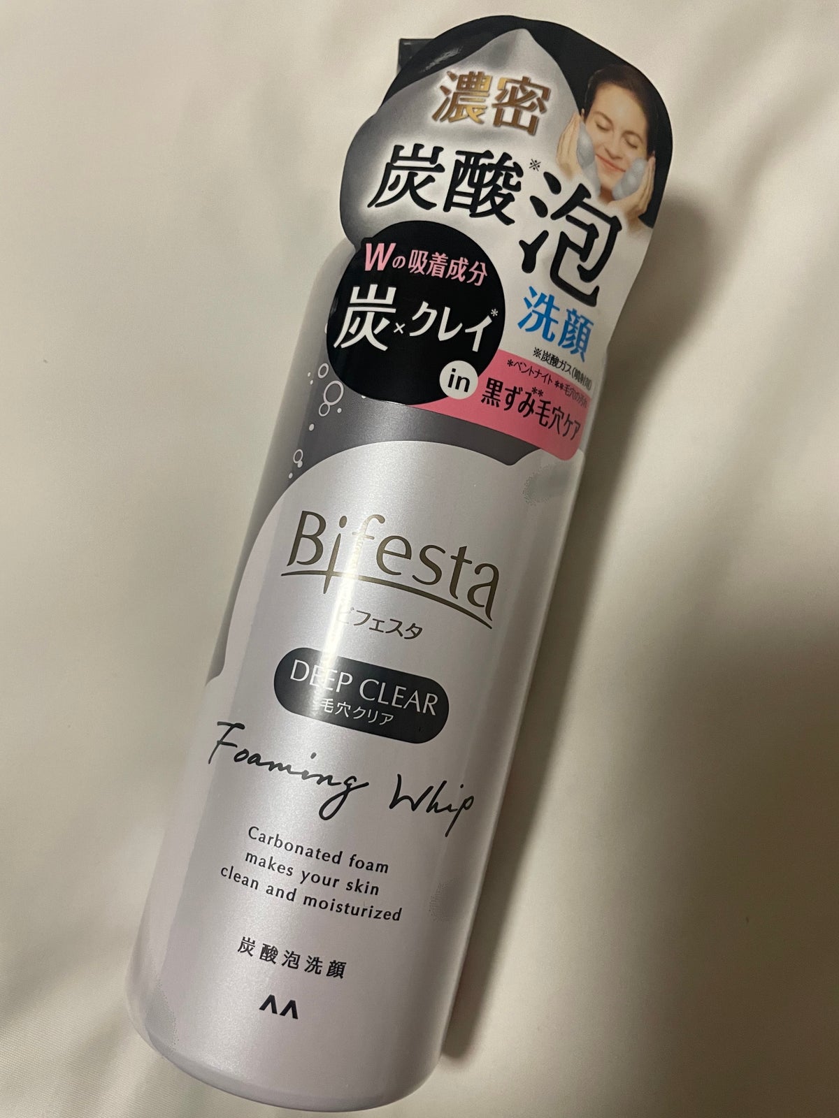 泡洗顔 ディープクリア|ビフェスタの口コミ 【使った商品】 ビフェスタ 泡洗顔 ディープクリア By ももも混合肌20代後半 Lips