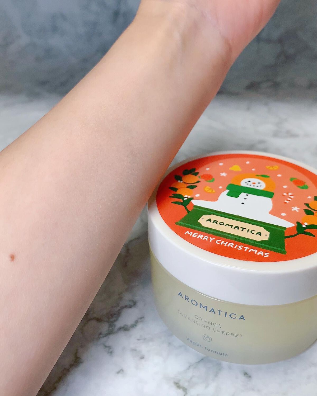 【限定クレンジングバーム】オレンジクレンジングシャーベット|aromaticaの口コミ 🇰🇷韓国のヴィーガンコスメブランド By