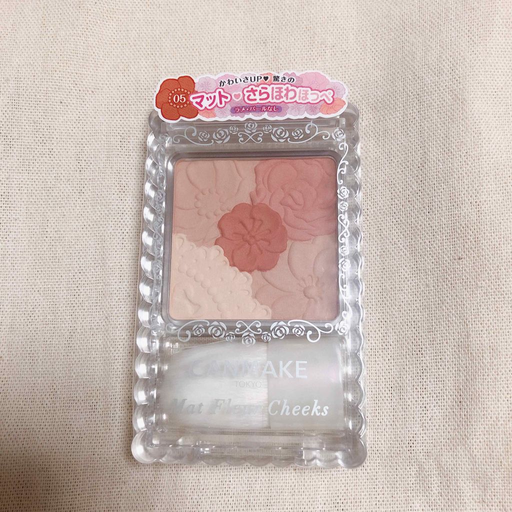 マットフルールチークス|キャンメイクの口コミ 秋メイクハマり中ぽんち。です! By ぽんち。乾燥肌20代前半 Lips