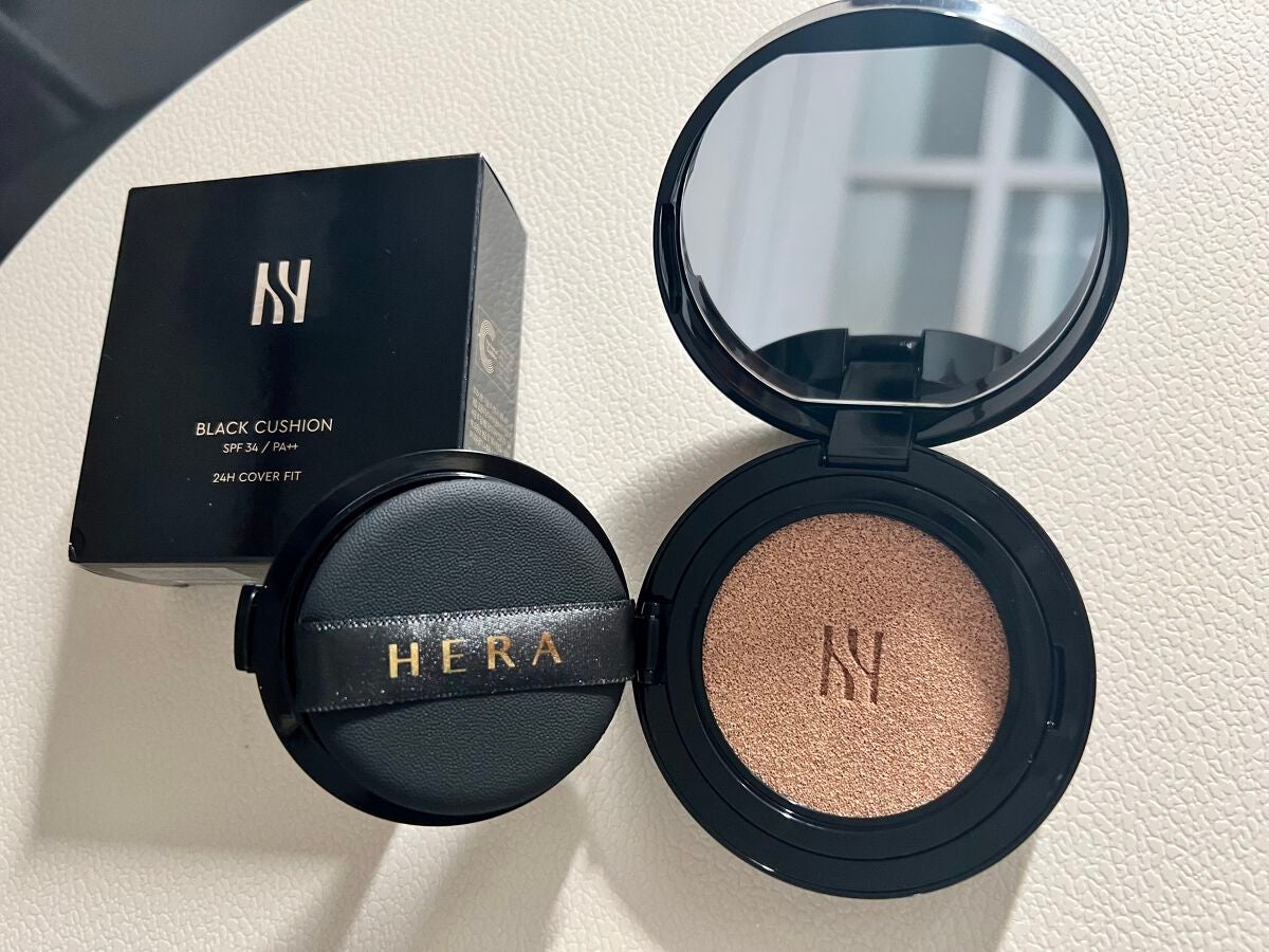 ブラック クッション|heraの口コミ 【使った商品】ヘラブラッククッション21n By Mika30代後半 Lips