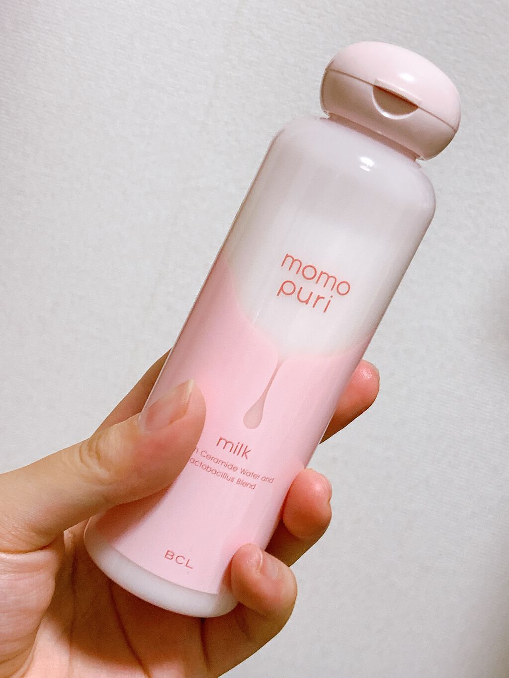 潤い乳液|ももぷりの口コミ 桃の香りで癒される♥️ ももぷり潤い乳液💕 By みん敏感肌20代後半 Lips