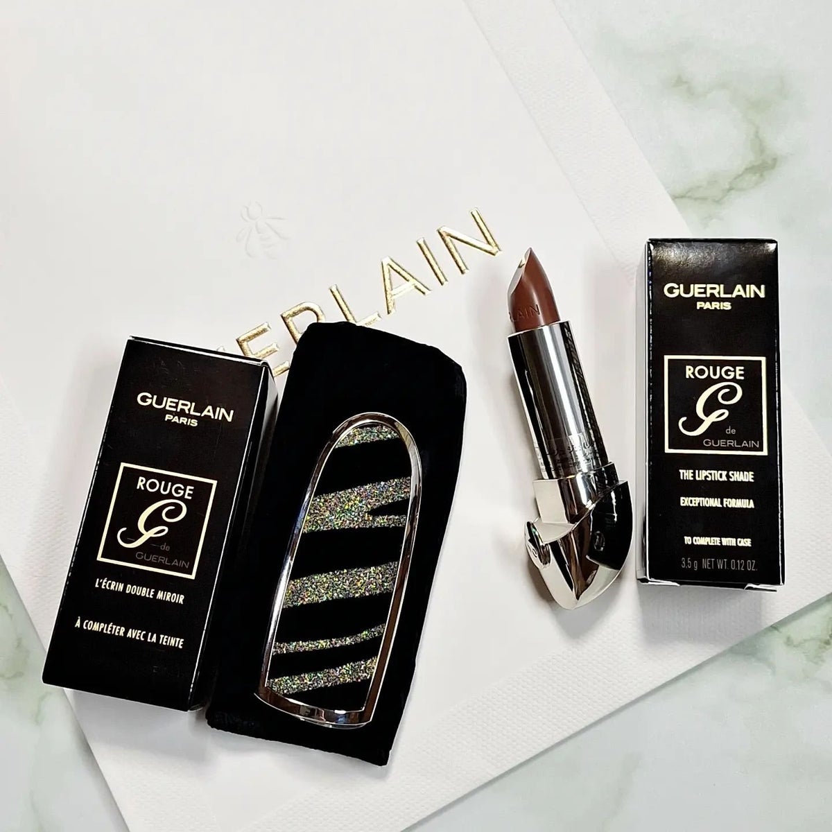 【限定色レビュー】ルージュ ジェ|guerlainは落ちないのか?色持ちに関する口コミ 2023年、guerlainのクリスマスコフレ🎄🌟