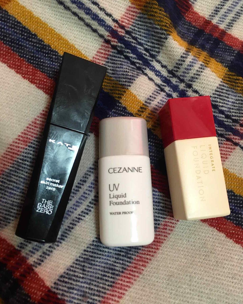あなたはどっち派?cezanne・kate・インテグレートのリキッドファンデーションを徹底比較! プチプラ! リキッドファンデーション比較