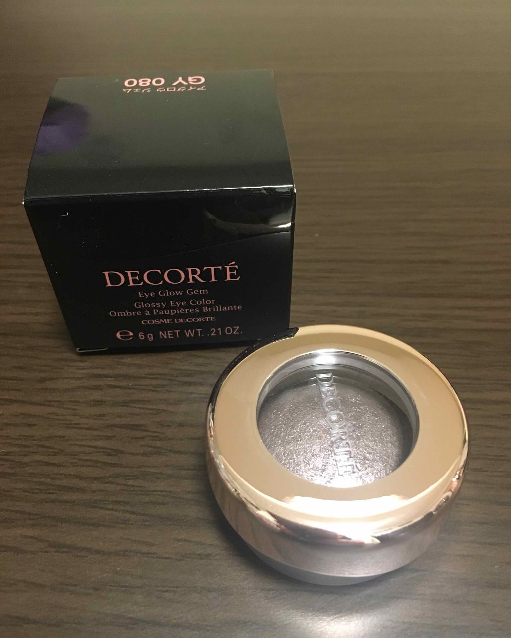 Aq Mw アイグロウ ジェム|decortÉの口コミ「昔グレーのアイシャドウにハマったこともあり」 By Koriiiiin普通肌