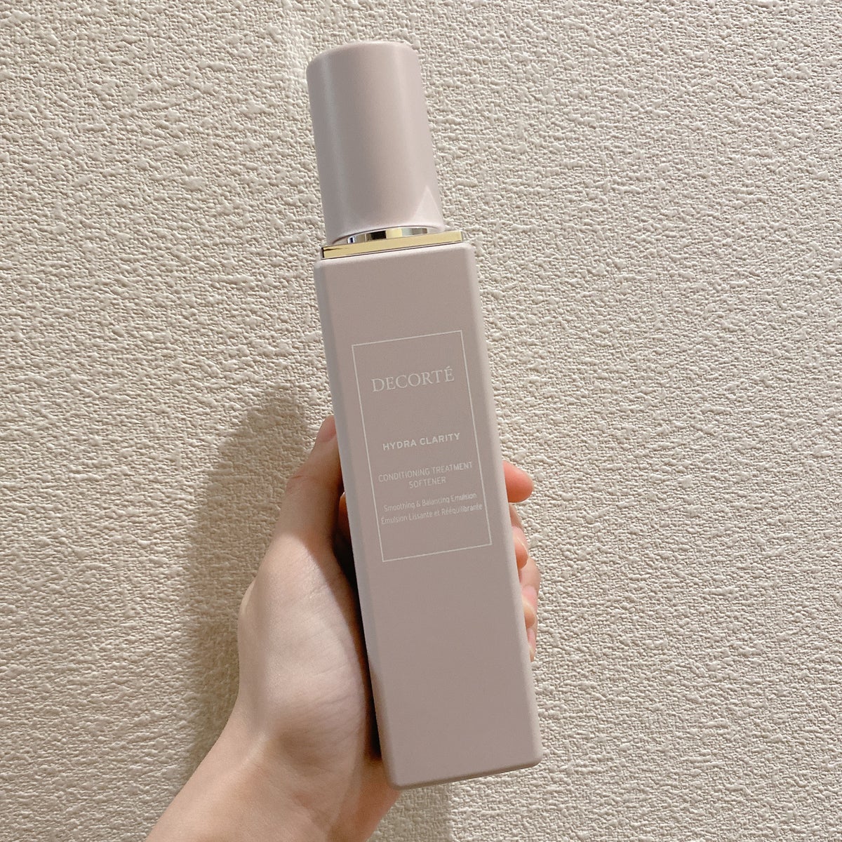 イドラクラリティ コンディショニング トリートメント ソフナー|decortÉの口コミ 初めての拭き取り乳液! 朝晩2プッシュコットンに