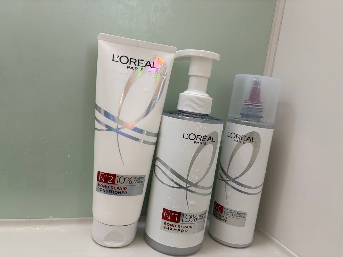 ロレアル パリのヘアケア・スタイリング ロレアル パリ ボンド リペア シャンプー/コンディショナー他、1商品を使った口コミ ⿻ロレアル