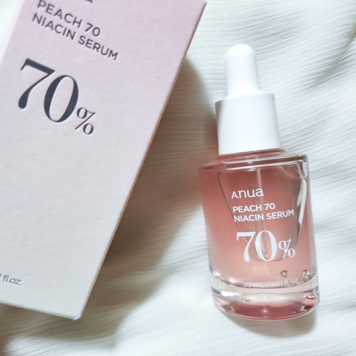 桃70ナイアシンセラム|anuaの口コミ Anua 桃70%ナイアシンセラム By Amaranth普通肌 Lips