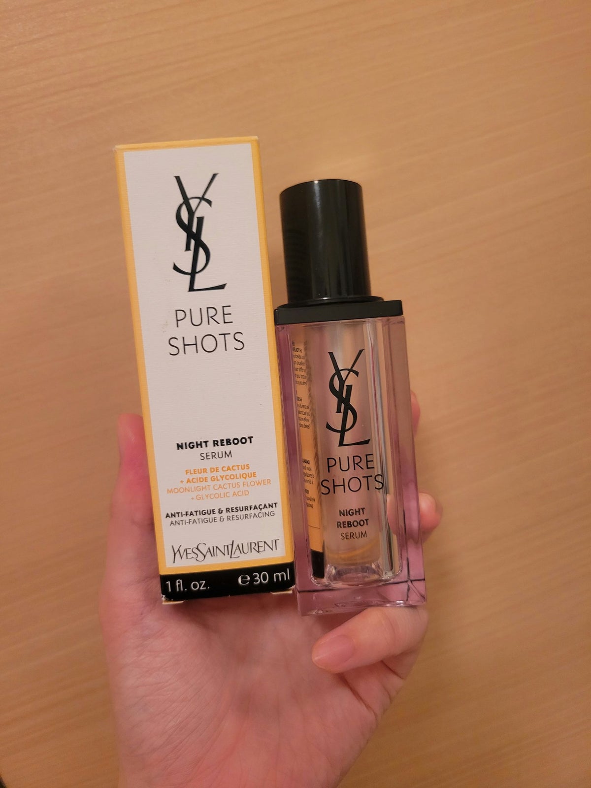 ピュアショット ナイト リチャージセラム|yves Saint Laurent Beauteの口コミ Yves Saint Laurent