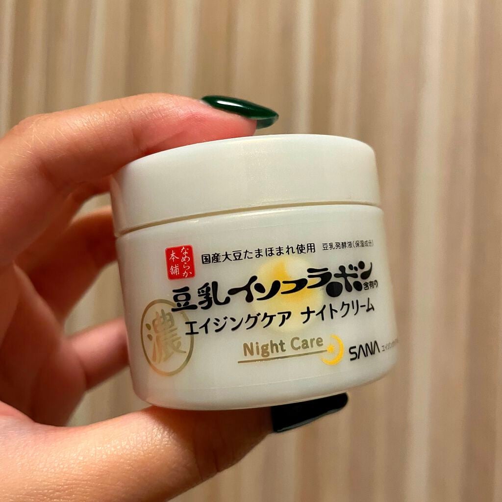 リンクルナイトクリーム|なめらか本舗の口コミ なめらか本舗リンクルナイトクリーム🌙 By Maro敏感肌20代後半 Lips