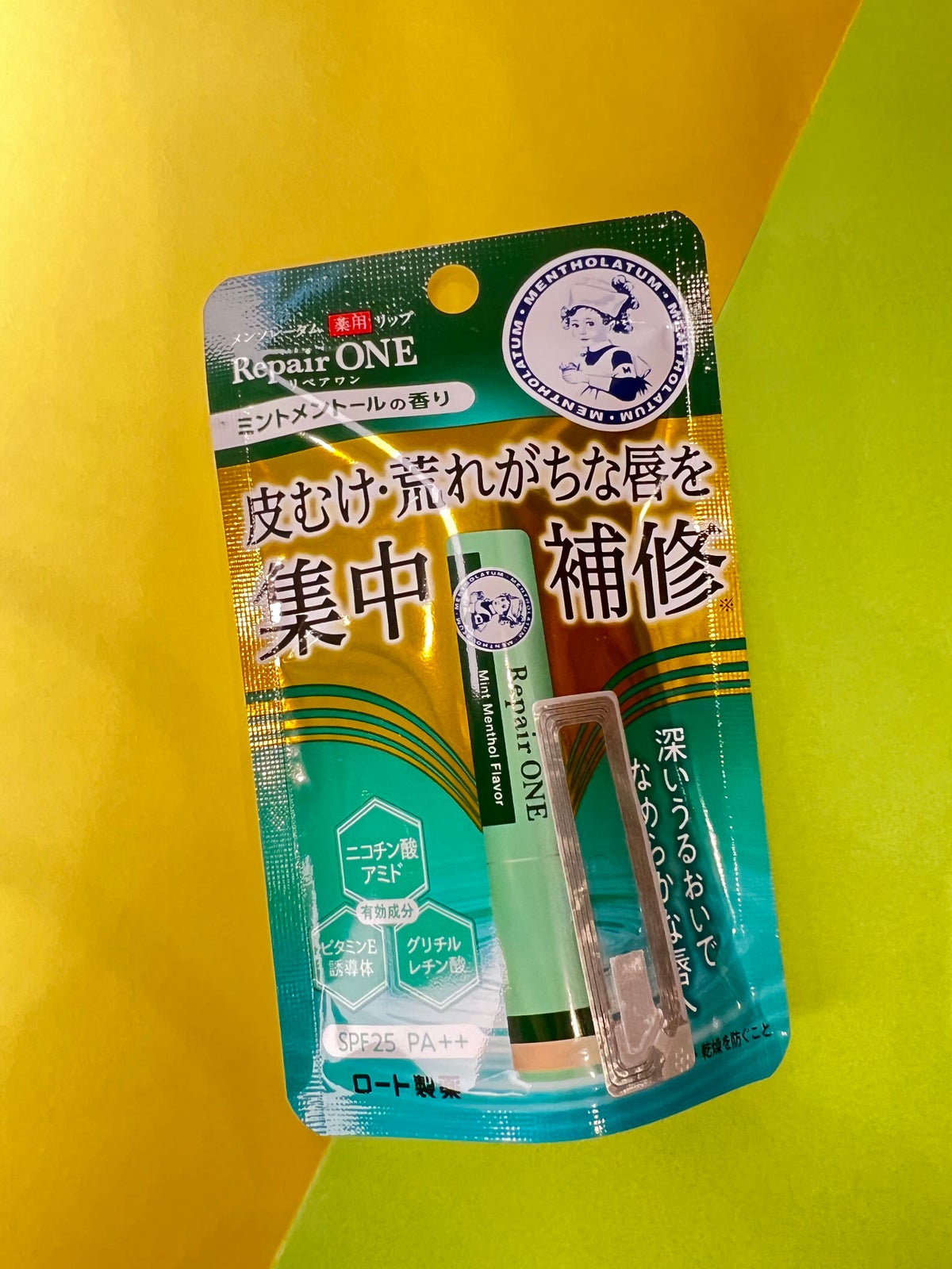メンソレータム リペアワン|メンソレータムの口コミ メンソレータム リペアワン ミントメントールの香り By ゆんのこ乾燥肌 Lips