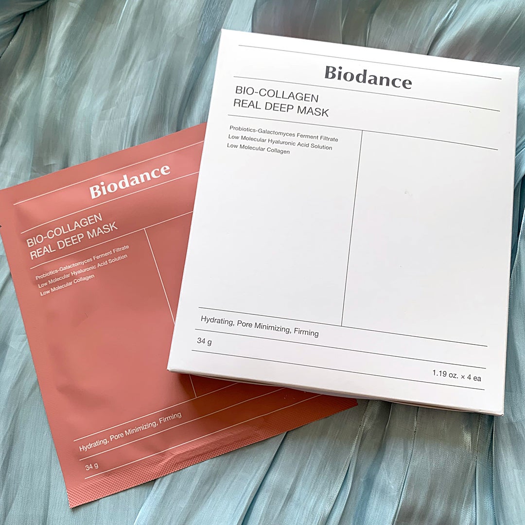 バイオコラーゲンリアルディープマスク|biodanceの効果に関する口コミ 混合肌におすすめのシートマスク・パック!バイオダンス様から商品