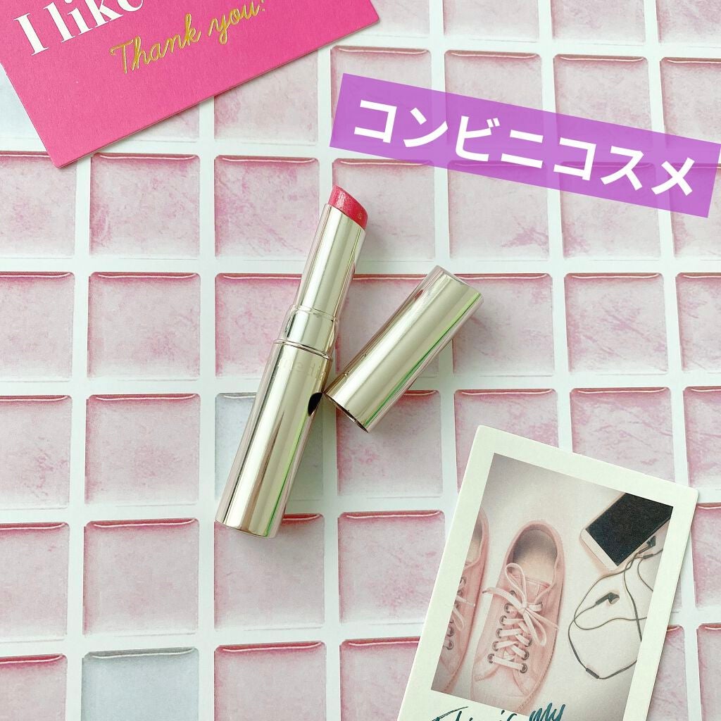 シャイニーエッセンスリップa|mediaの辛口レビュー 出かけた際にリップを忘れたから急いでセブンで買ったこちらの口紅💄 By 優奈普通