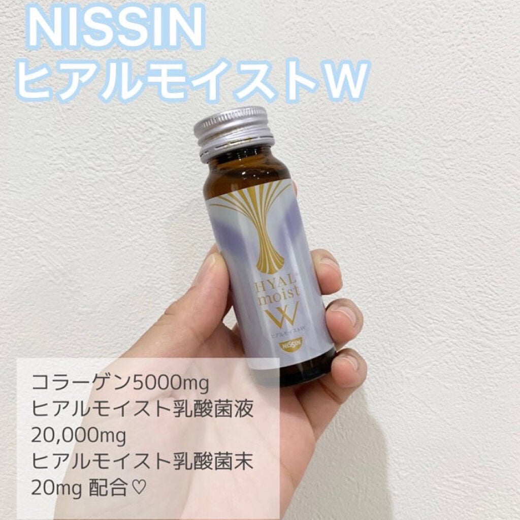 ヒアルモイスト W|日清食品の口コミ ヒアルロン酸を作らせる乳酸菌🌟 By もぐさん🧸フォロバ100混合肌30代後半 Lips