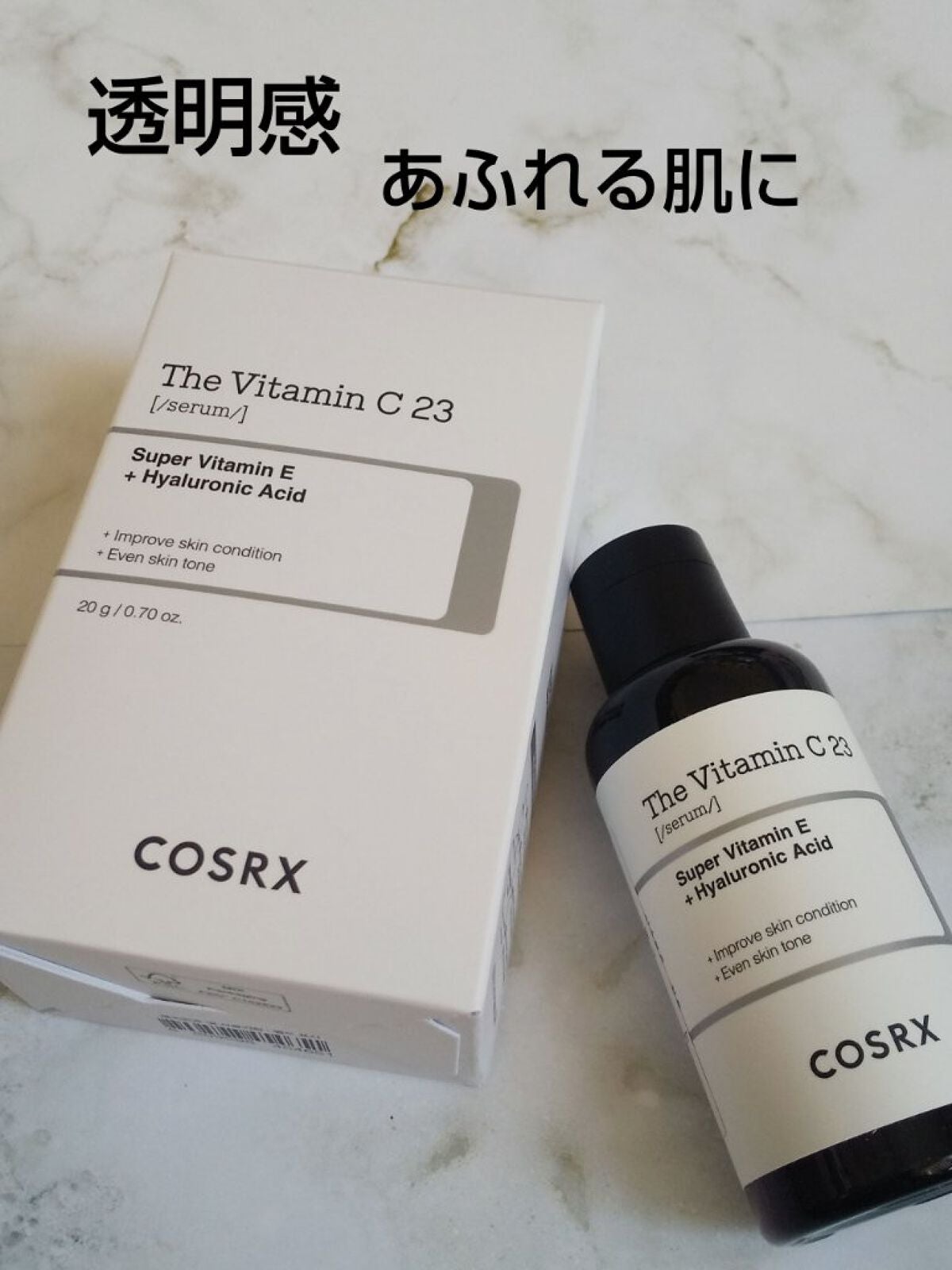 Rxザ・ビタミンc23セラム|cosrxの口コミ「 Cosrx Rxザ・ビタミンc23セラム 」 By めい普通肌20代前半 Lips