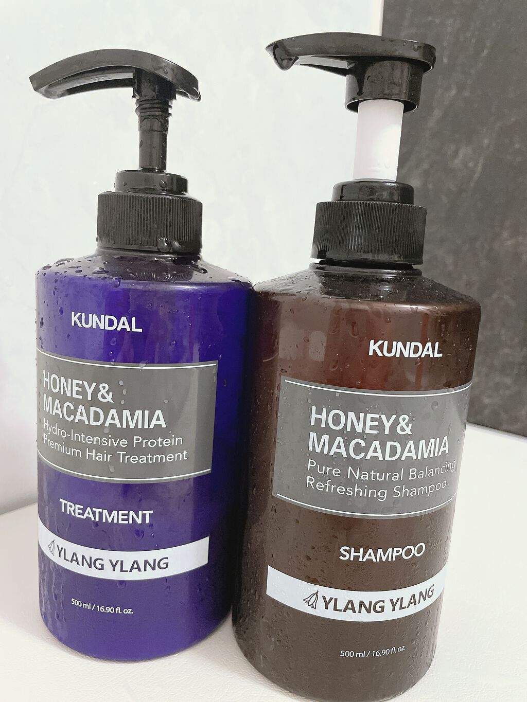 Kundalのシャンプー・コンディショナー ネイチャーシャンプー&プロテイントリートメントを使った口コミ Kundal ハニー&マカダミア