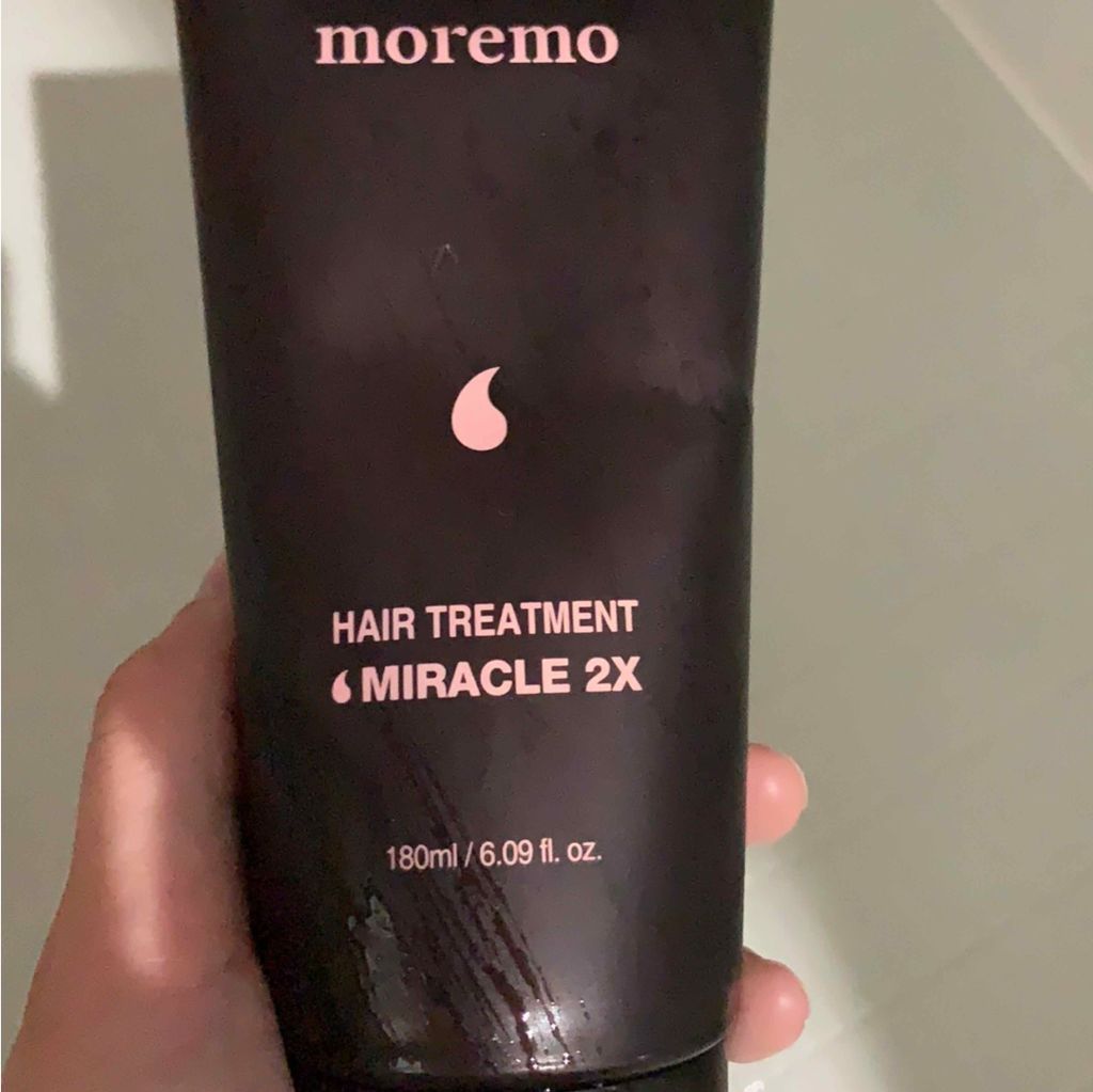 ヘアトリートメント ミラクル2x|moremoの効果に関する口コミ「毎日流さないトリートメントを使っても毛先が」 By 葉月混合肌30