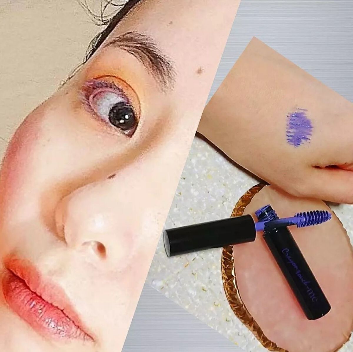 Tmカラーマスカラ|crayontouch Meの口コミ 「2103 魅惑のpurple」パープルのマスカラですね💜 By 楠原諒子混合