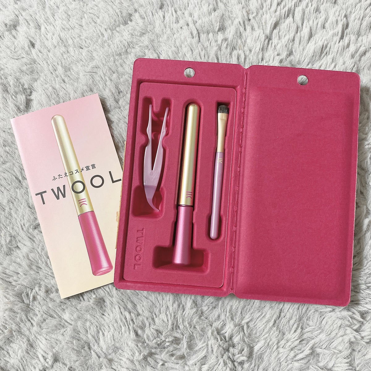 【限定二重まぶた用アイテム】twool ダブルアイリッドグルー|shobidoの口コミ 粧美堂twoolさまからいただきました! By