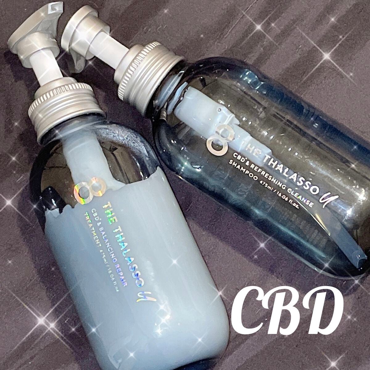 エイトザタラソ ユー Cbd&リフレッシング クレンズ 美容液シャンプー/cbd&バランシング ダメージリペア 美容液ヘアトリートメント