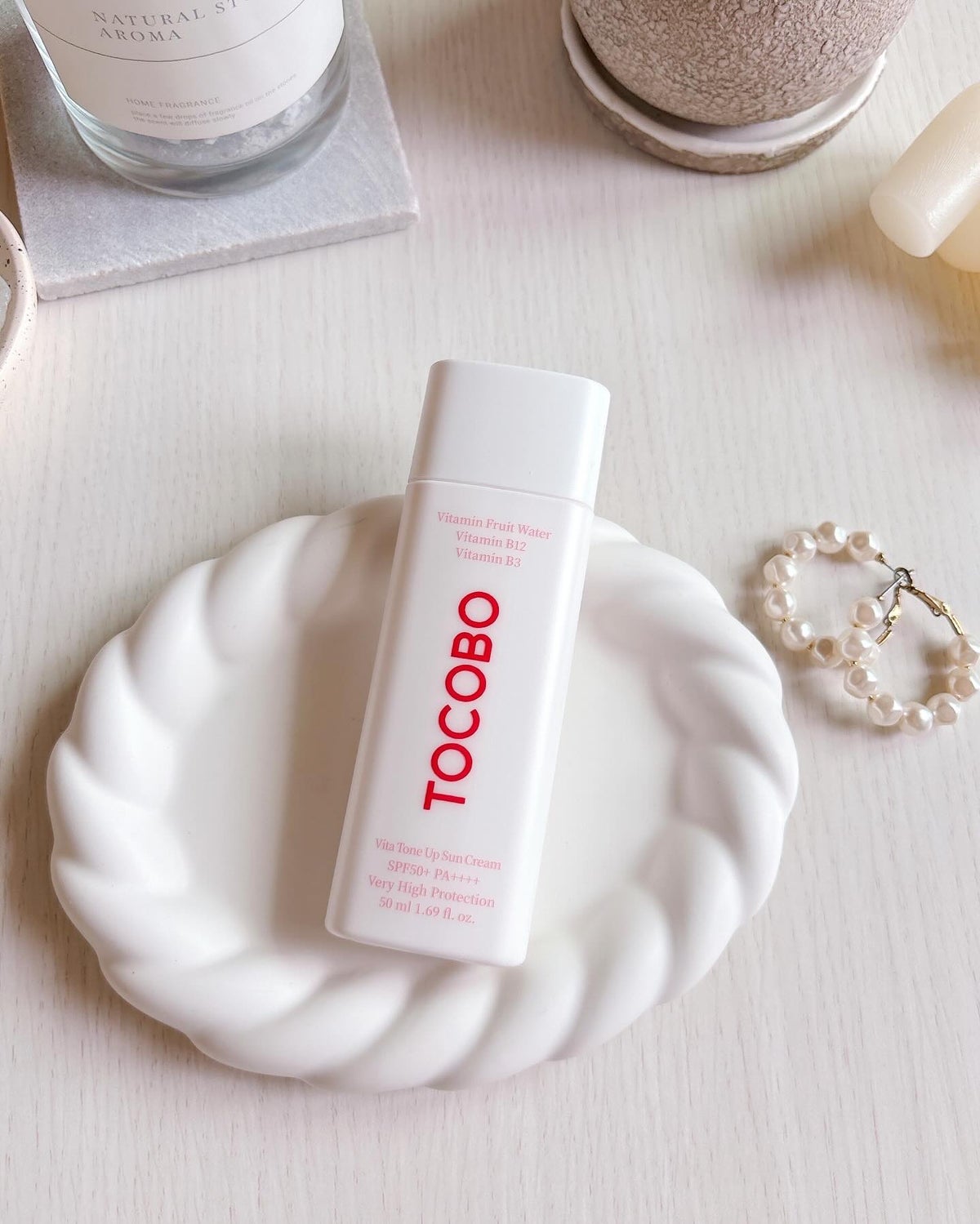 ビタトーンアップサンクリーム|tocoboの口コミ Tocobo【トコボ】ビタトーンアップサンクリームでトーンアップしながら紫外線対策🩷