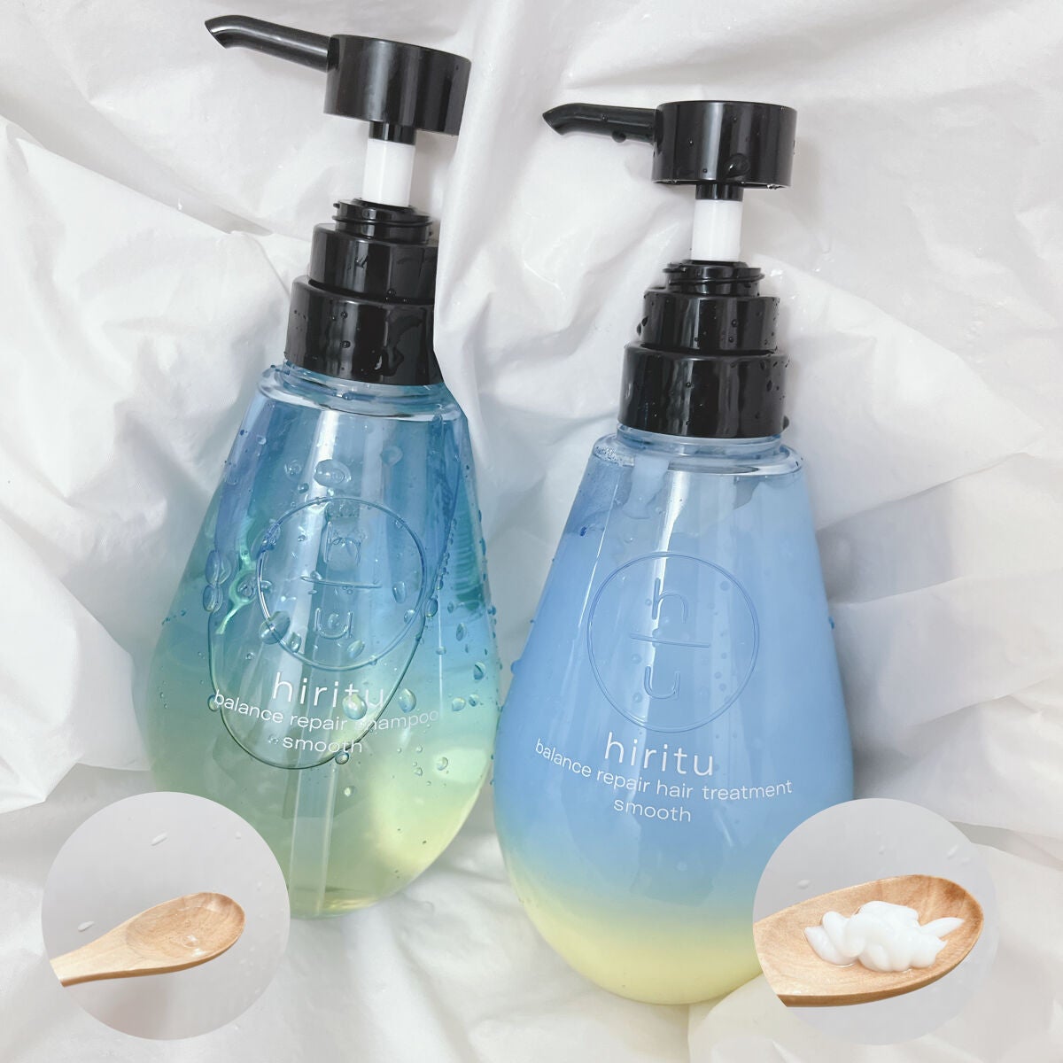 Hirituのヘアケア・スタイリング バランスリペア シャンプーヘアトリートメント スムース他、2商品を使った口コミ 美しい髪の 黄金比率